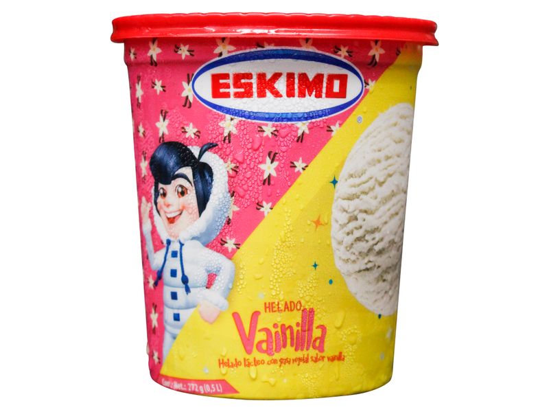 Helado Eskimo Sabor A Vainilla-1/2Lt