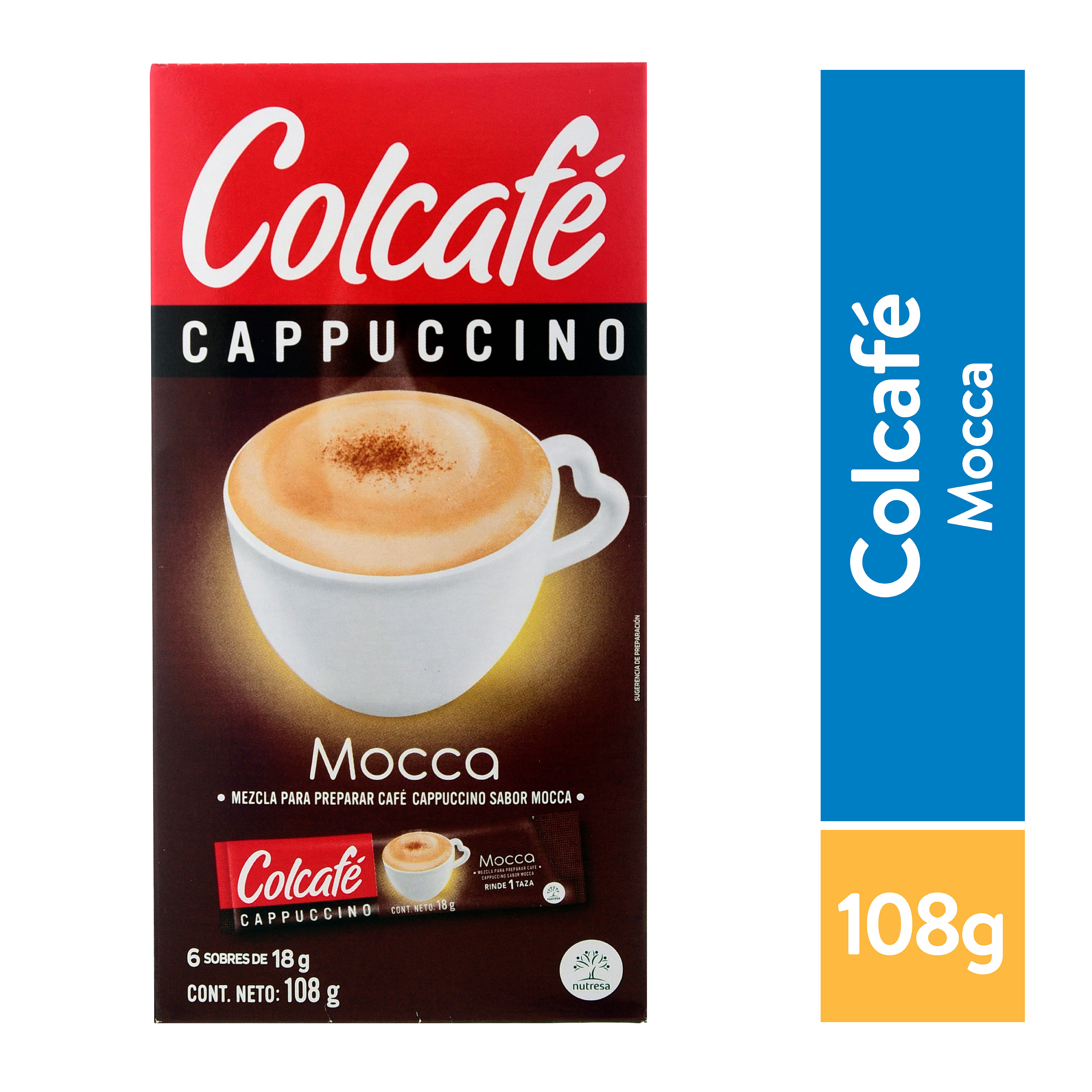 Comprar Cafe Colcafe Capuccino Moca - 108gr | Walmart Nicaragua
