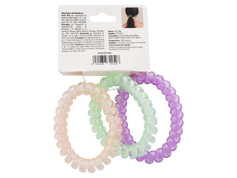 Elasticos Coil My Shop 3 Pack