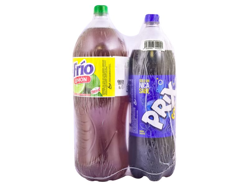 2 Pack De Prix Cola 2Lt Mas Te Frío Dfruta 3Lt