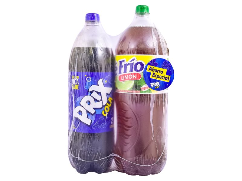 2 Pack De Prix Cola 2Lt Mas Te Frío Dfruta 3Lt