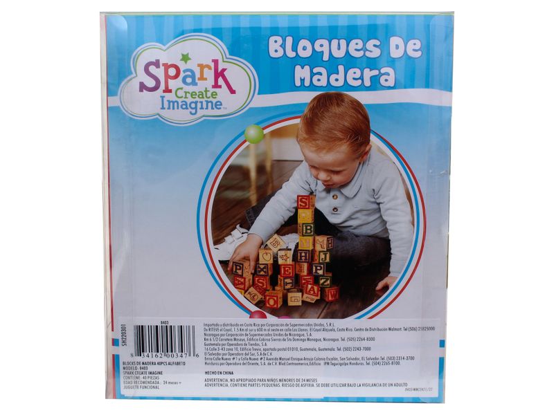 Comprar Blocks De Madera Spark Create Imagine 40 pcs Alfabeto | Walmart ... Comprar Blocks De Madera Spark Create Imagine 40 pcs Alfabeto | Walmart ...