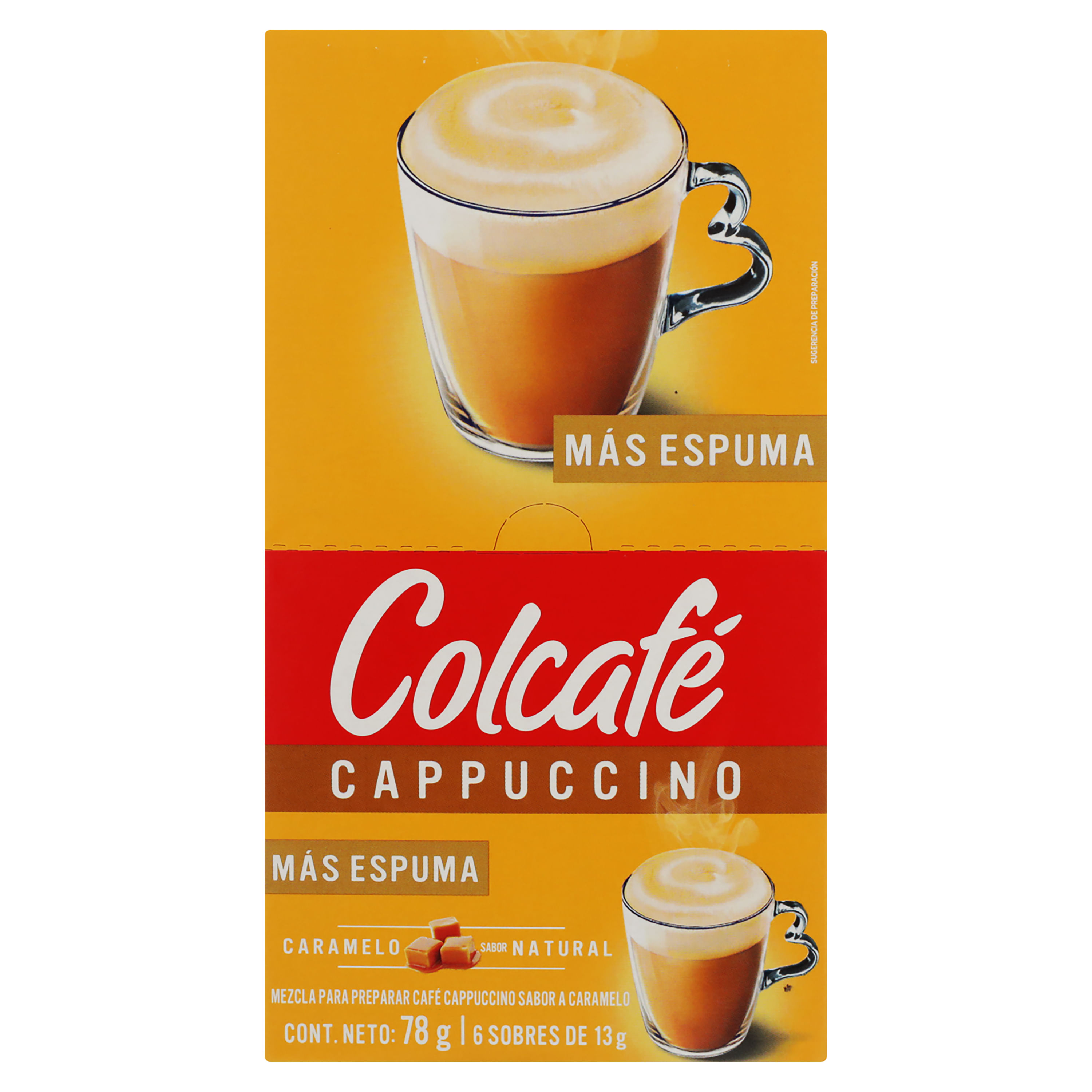 Comprar Cafe Colcafe Cappuccino Caramelo - 78gr | Walmart Nicaragua ...