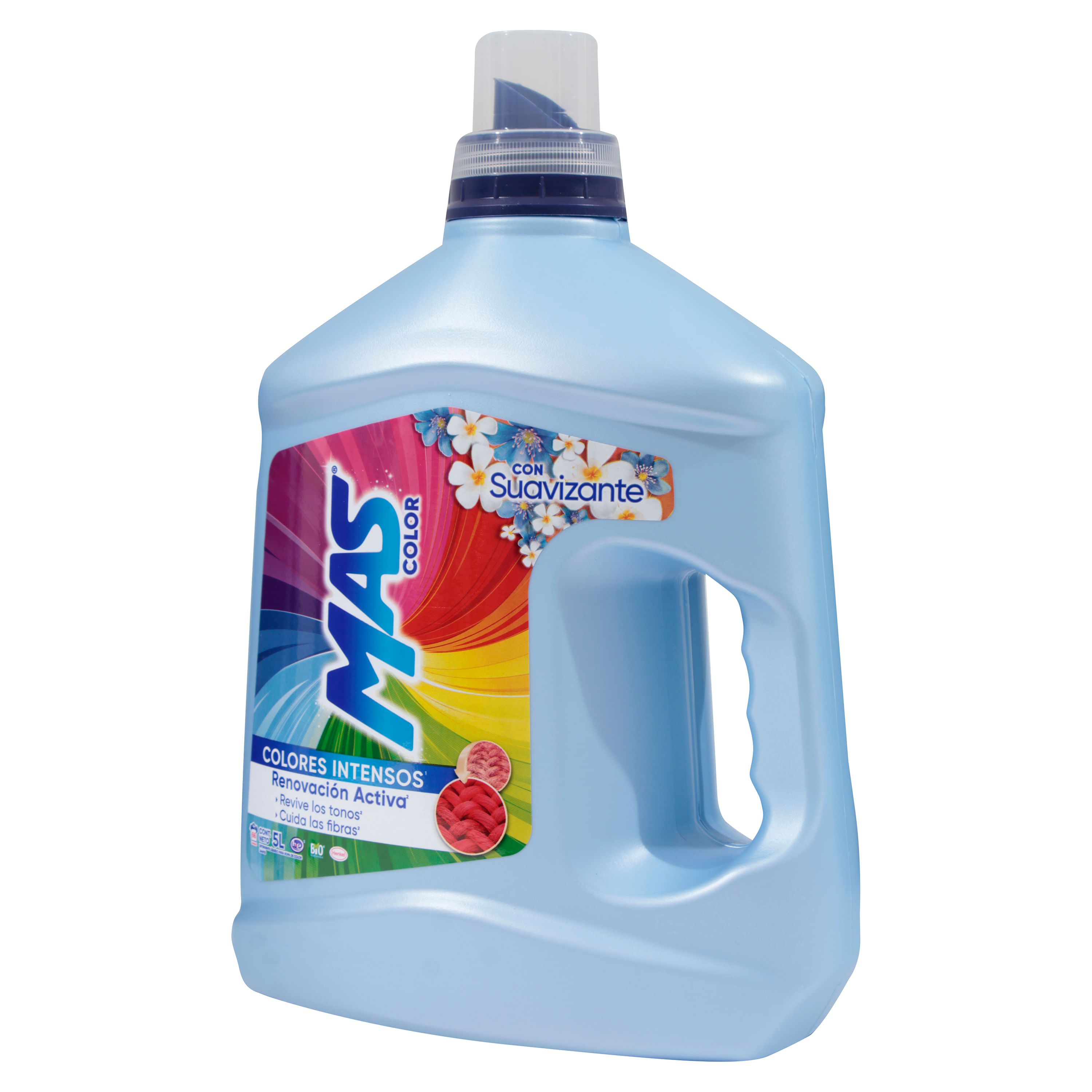 Detergente Liquido Mas Color Suavidad - 5000ml