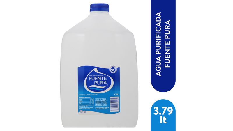 1 Galón De Agua Pure Life Baby Agua Purificada 1 Galón — El Tesoro