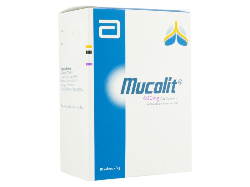 Mucolit 600Mg Sol Oral 10 Sobres