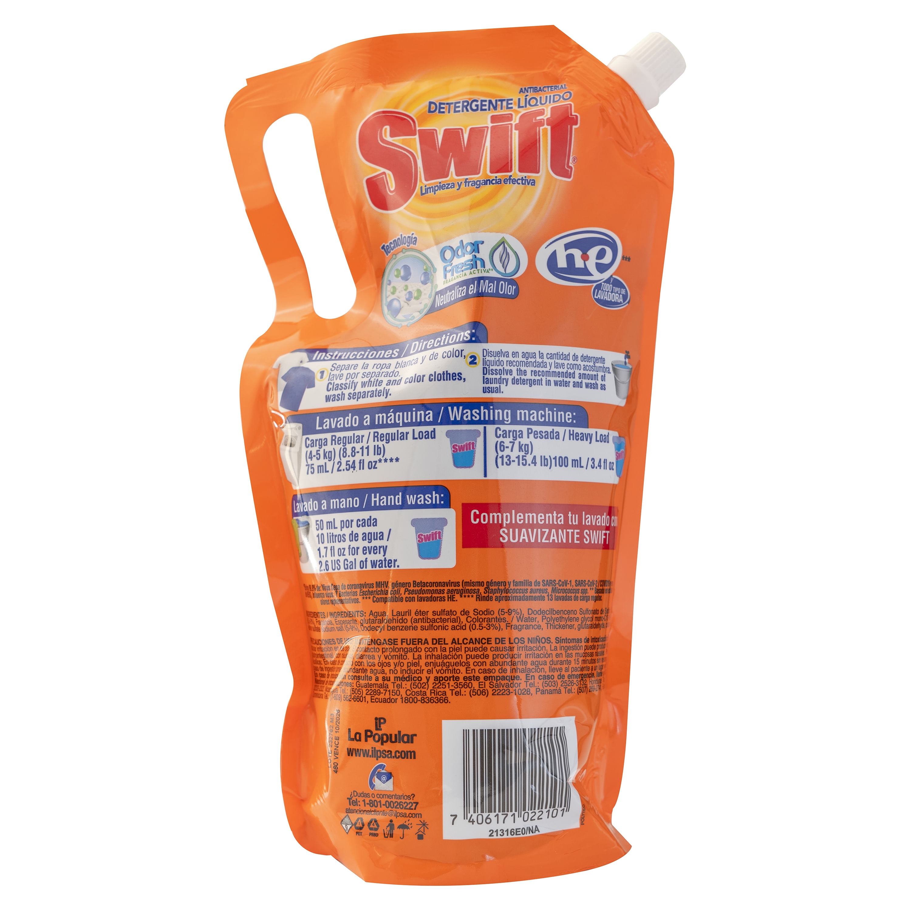 Comprar Detergente Swift Líquido Original - 900 ml | Walmart Nicaragua ...