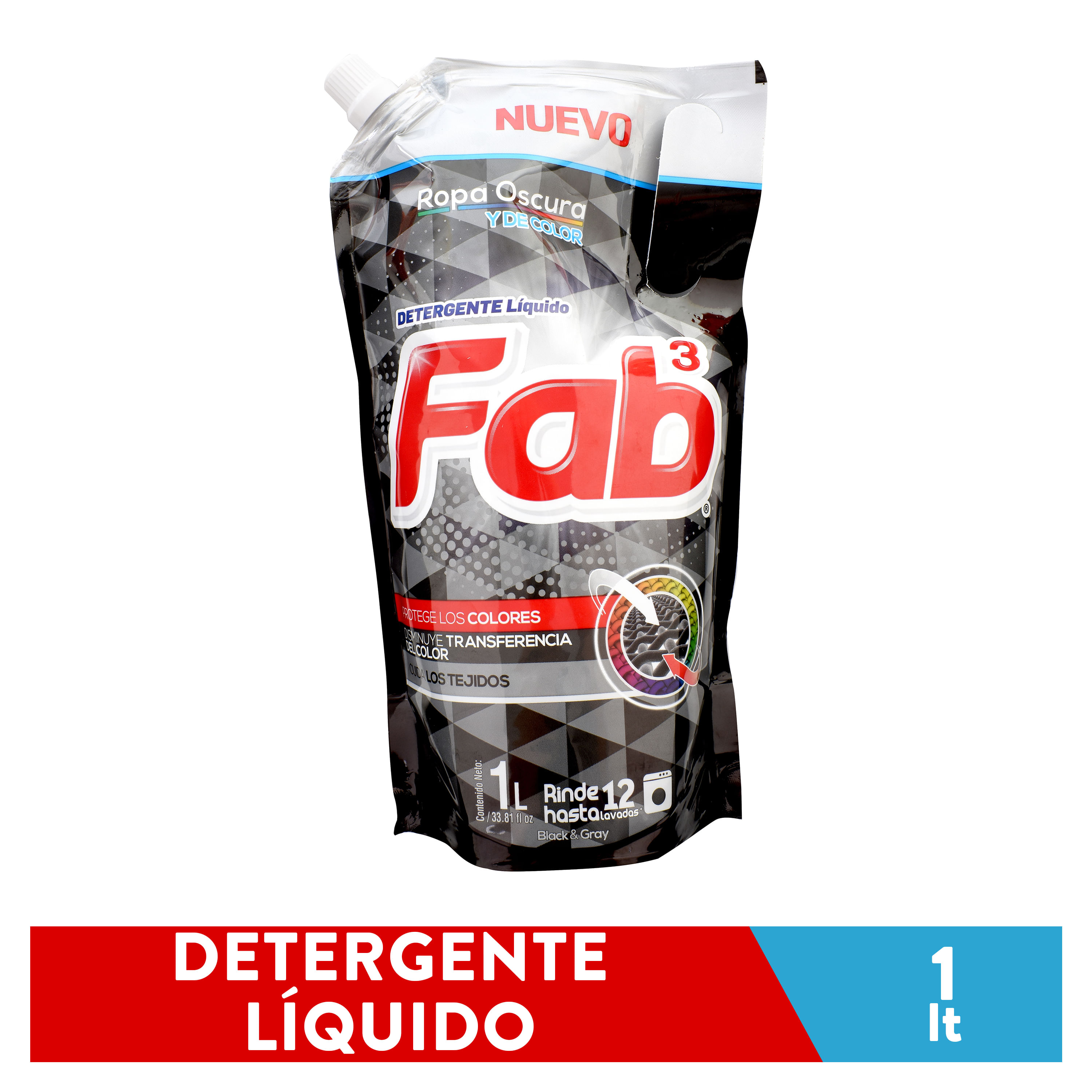 Comprar Detergente Fab Ropa Oscuro Y Color - 1000ml | Walmart Nicaragua