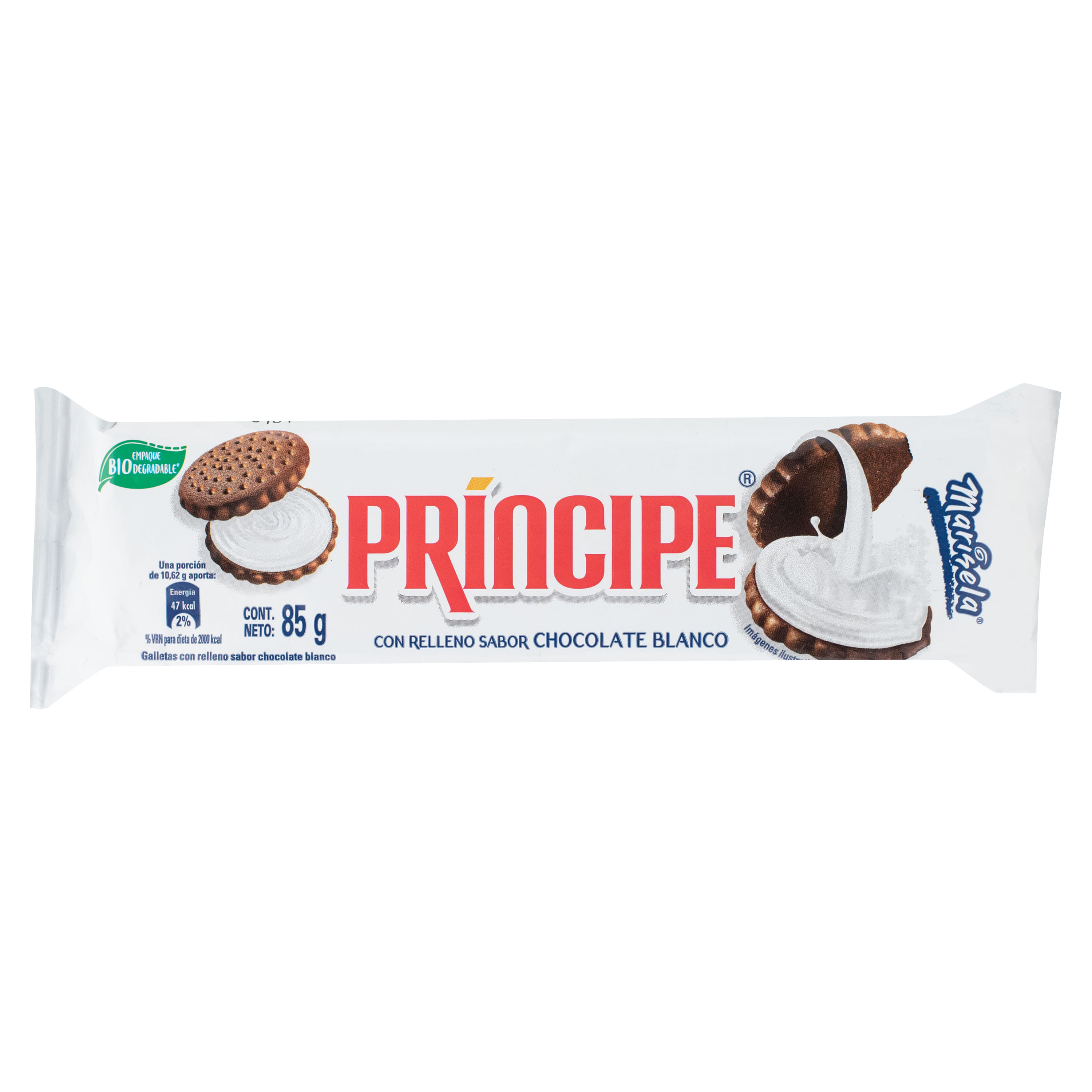 Galleta Principe Choco Blanco 85gr