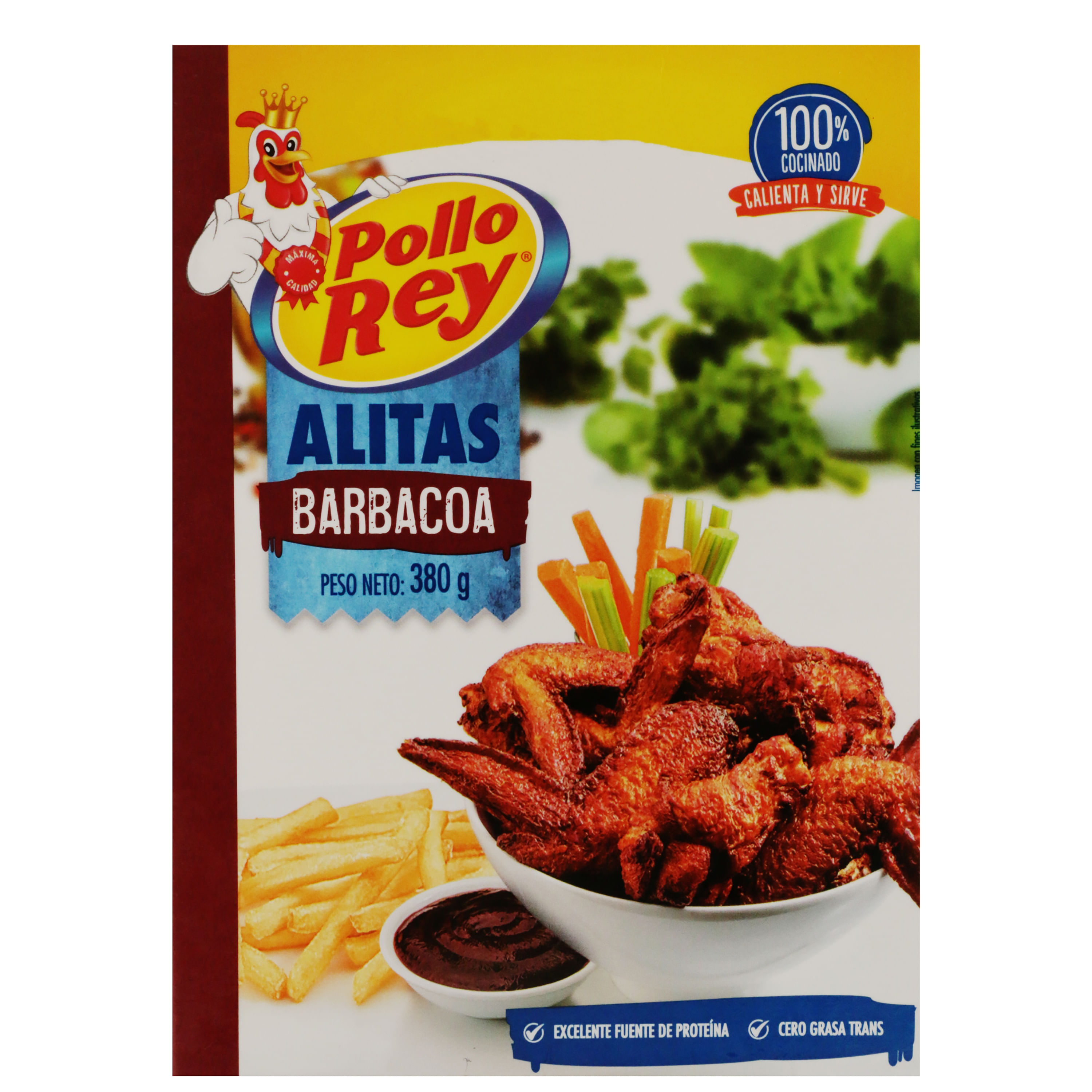 Comprar Alitas En Barbacoa Pollo Rey - 380 g | Walmart Nicaragua