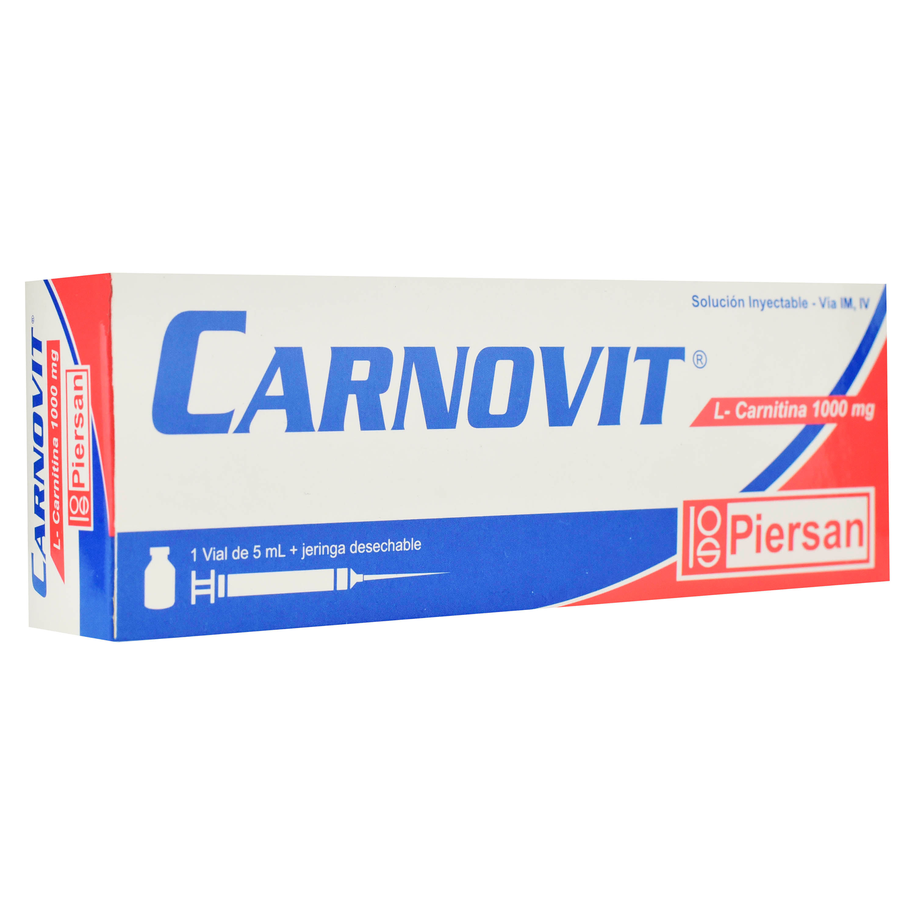 Comprar Carnovit Piersan Solucion Inyectable - 5ml | Walmart Nicaragua ...