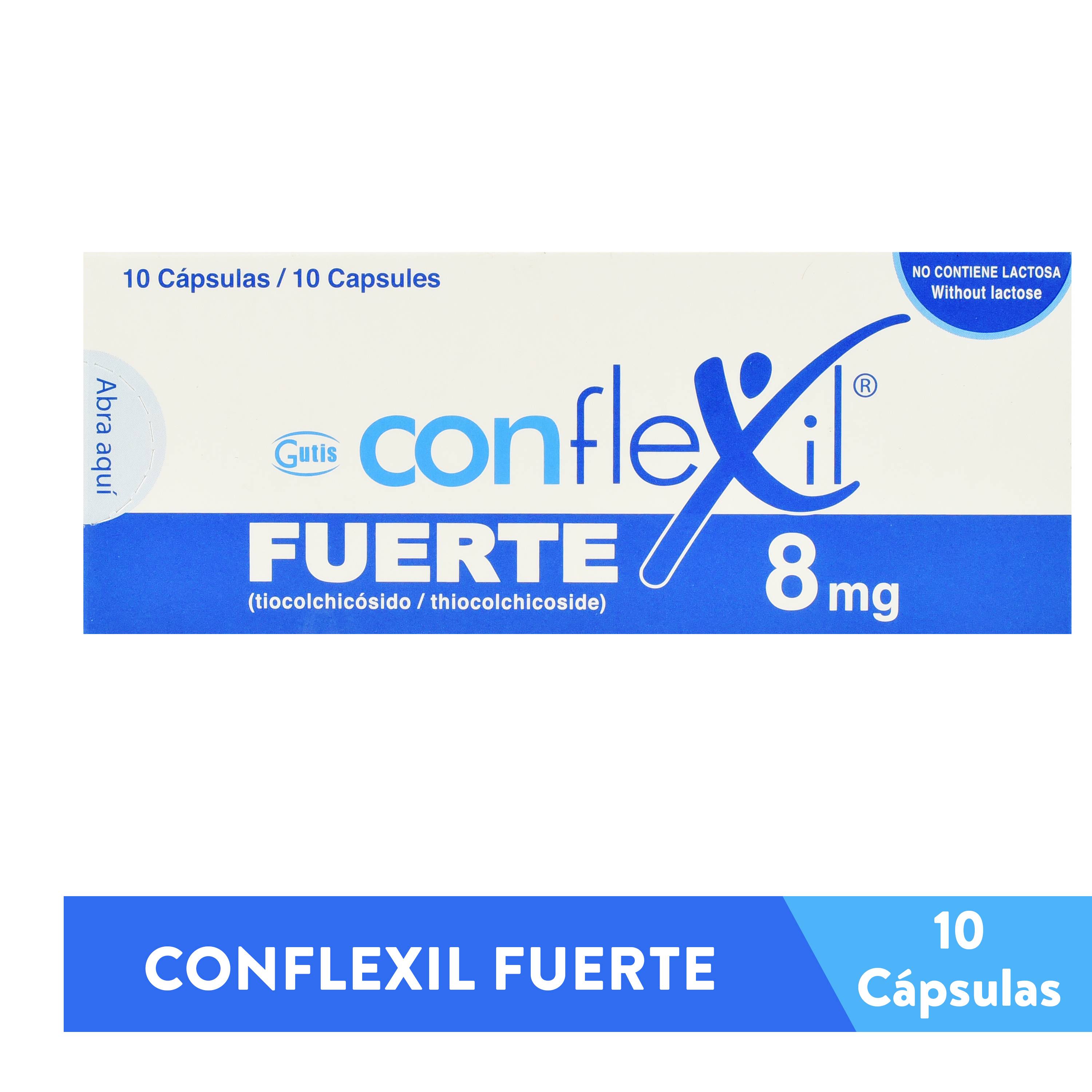 Comprar S Conflexil Fuerte 8 Mg 10 Capsulas | Walmart Nicaragua