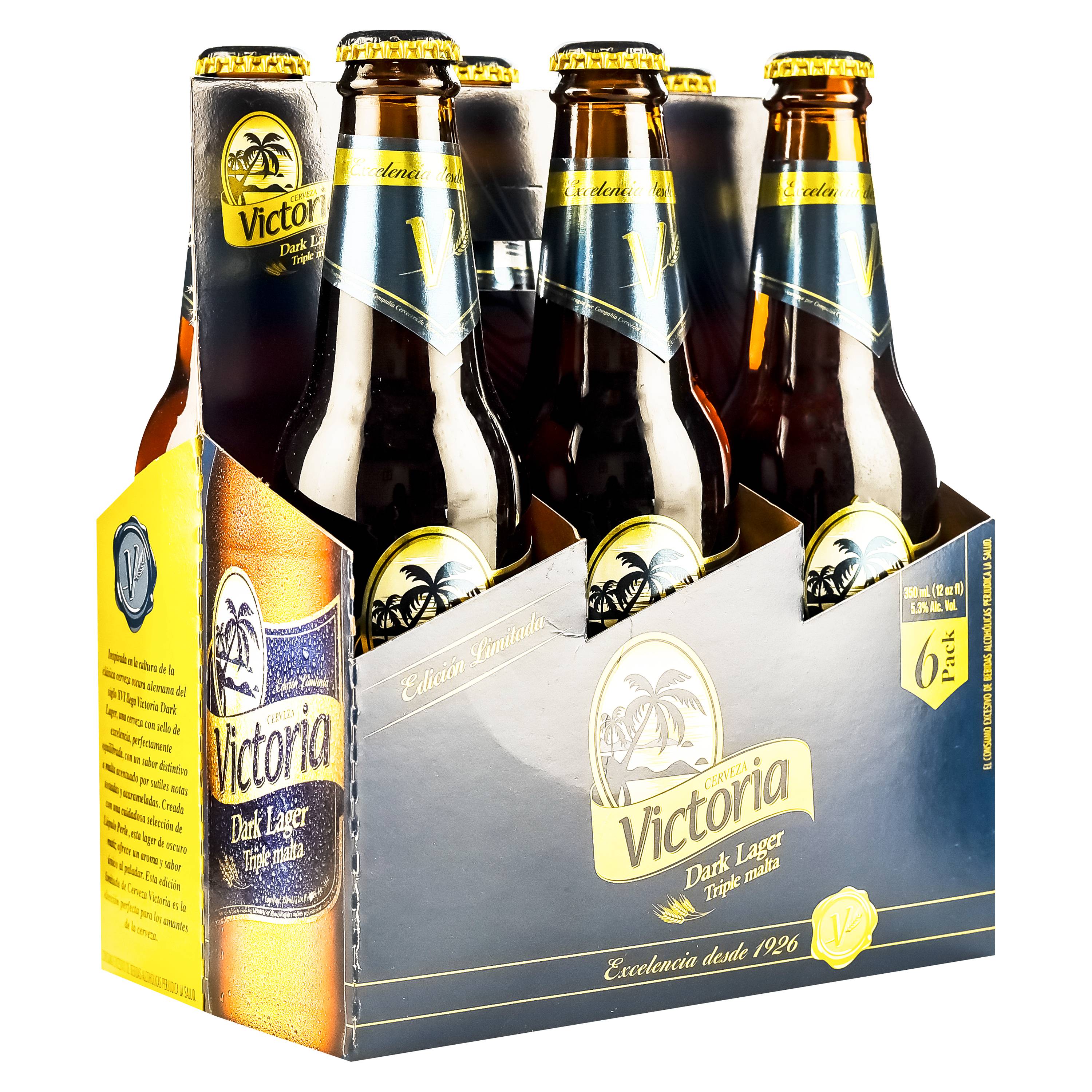Comprar Victoria Cerveza Dark Lager 6pk 2100ml | Walmart Nicaragua