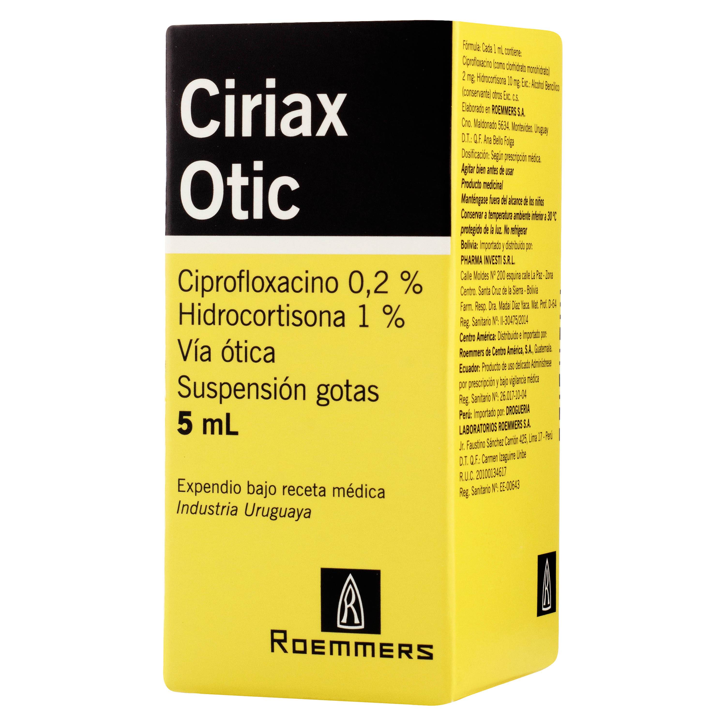 Comprar Ciriax Otic Gotas 5 Ml | Walmart Nicaragua - La Unión | Compra ...