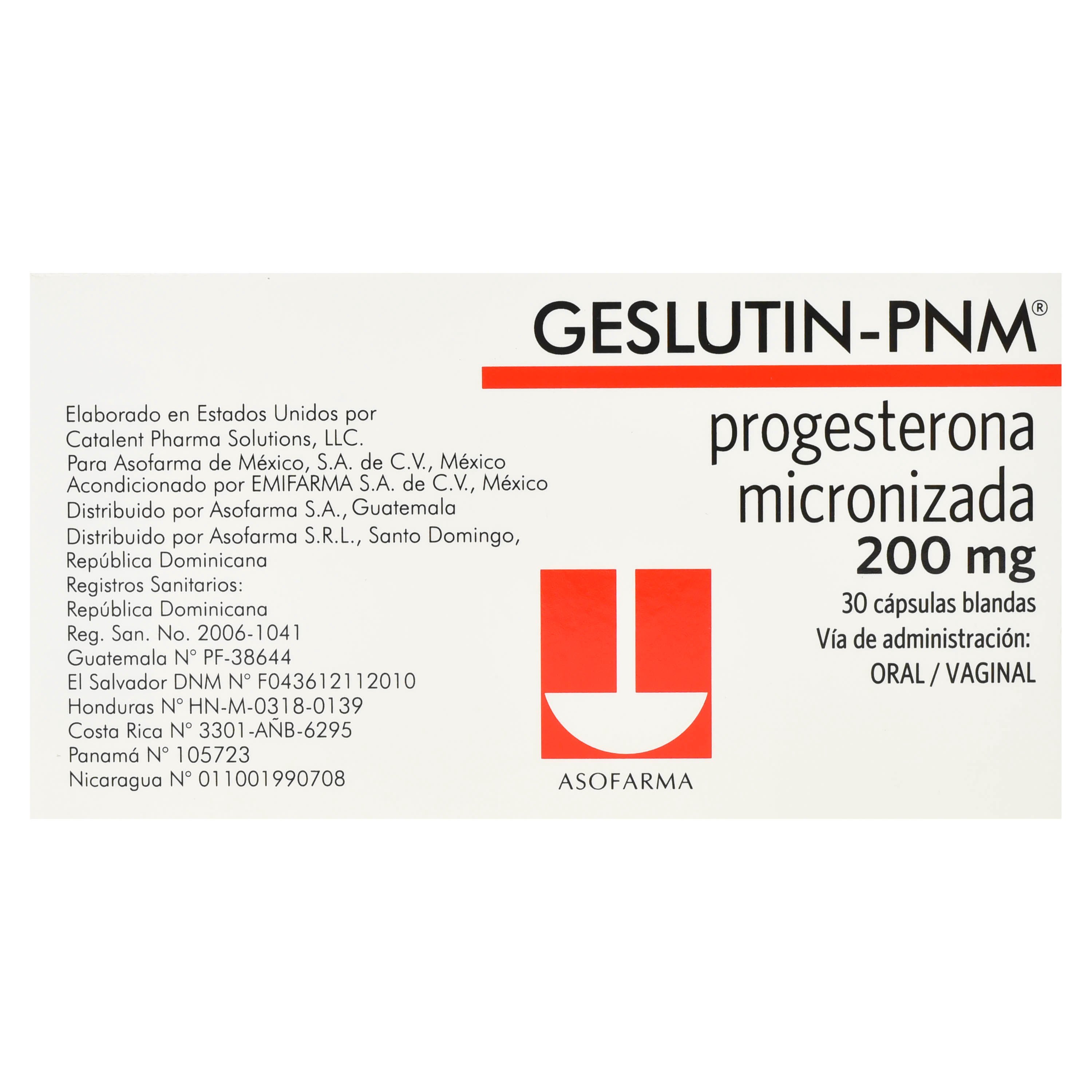 Comprar Geslutin 200 Mg 30 Capsulas | Walmart Nicaragua - La Unión ...