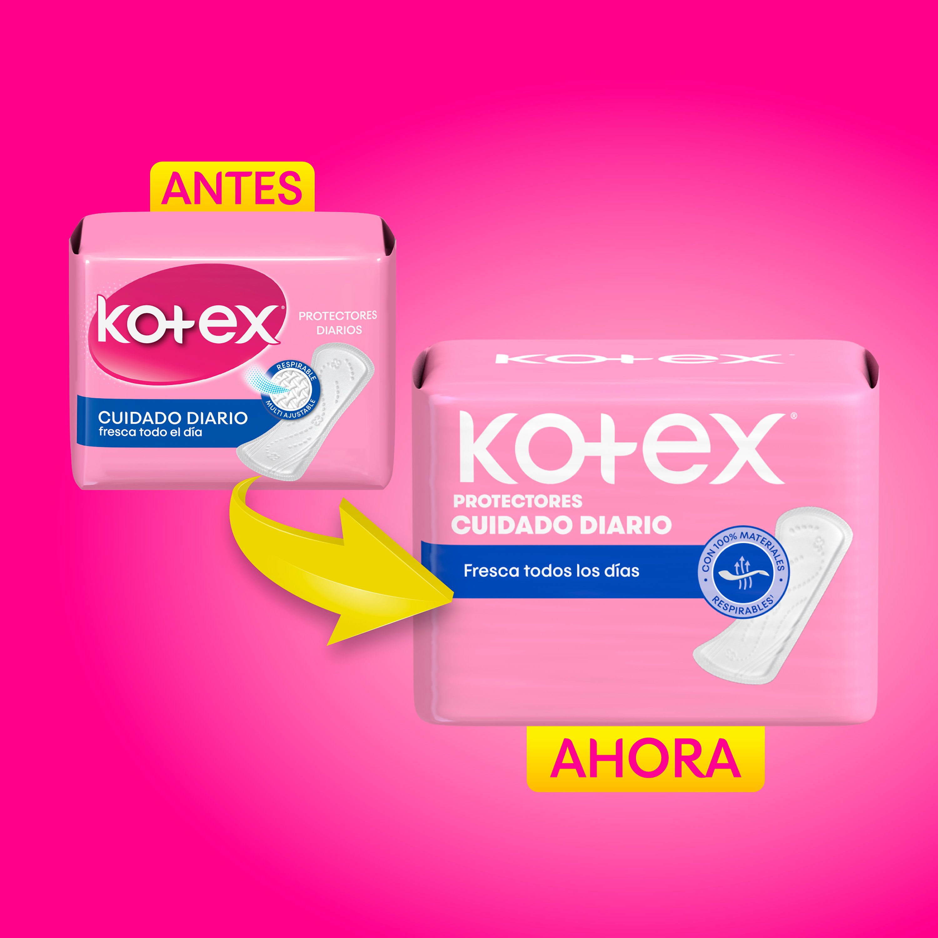 Protector Diario Kotex Anatom Days - 50 Unidades