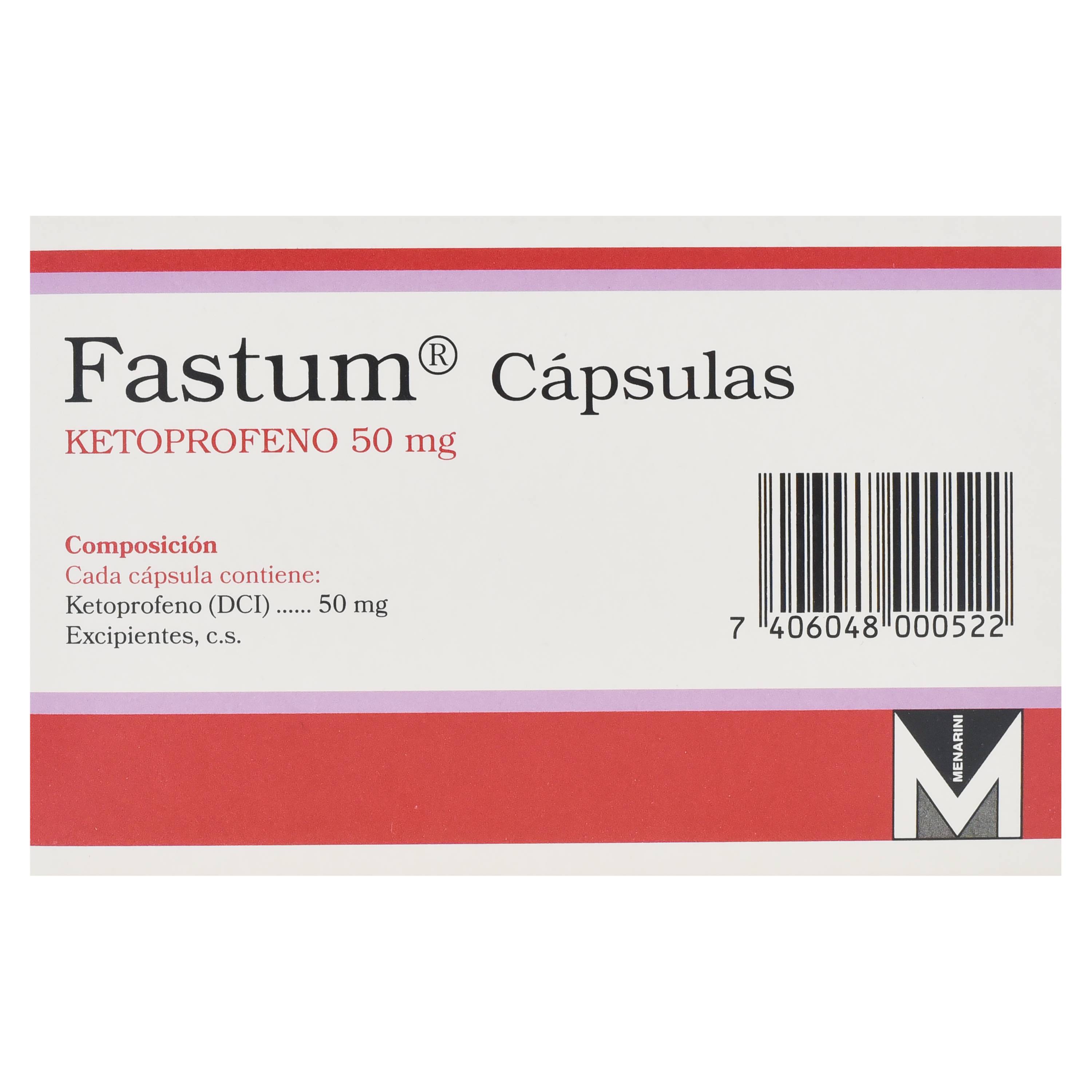 Comprar S-Fastum 50 Mg Capsulas | Walmart Nicaragua