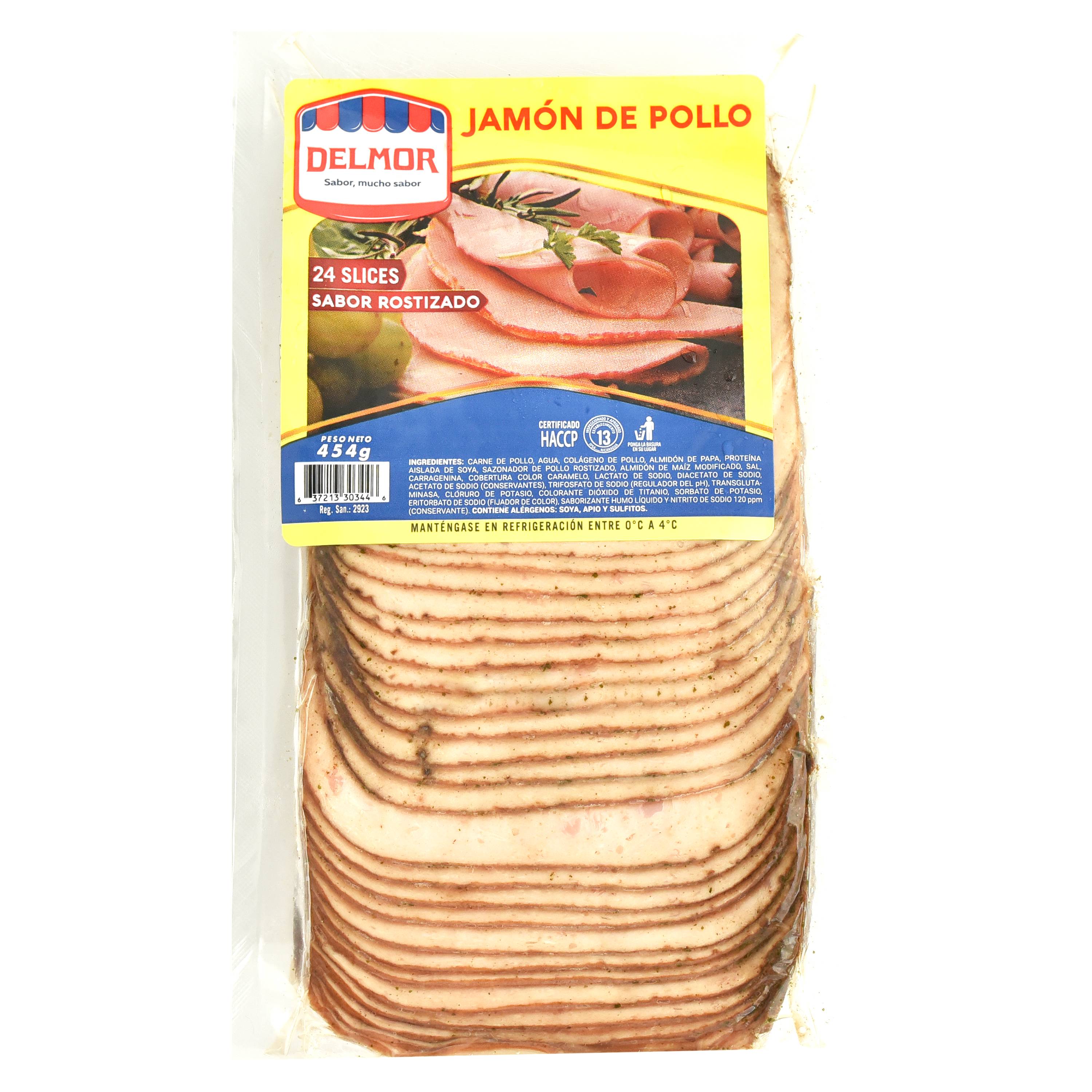 Comprar Jamón Delmor Pollo Rostizado - 454 g | Walmart Nicaragua ...