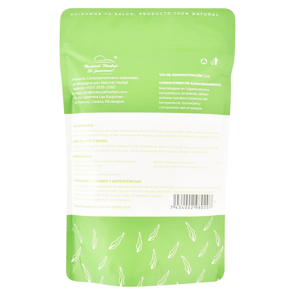 Comprar Fibral Super Limpia Colon Nh 220gr | Walmart Nicaragua ...