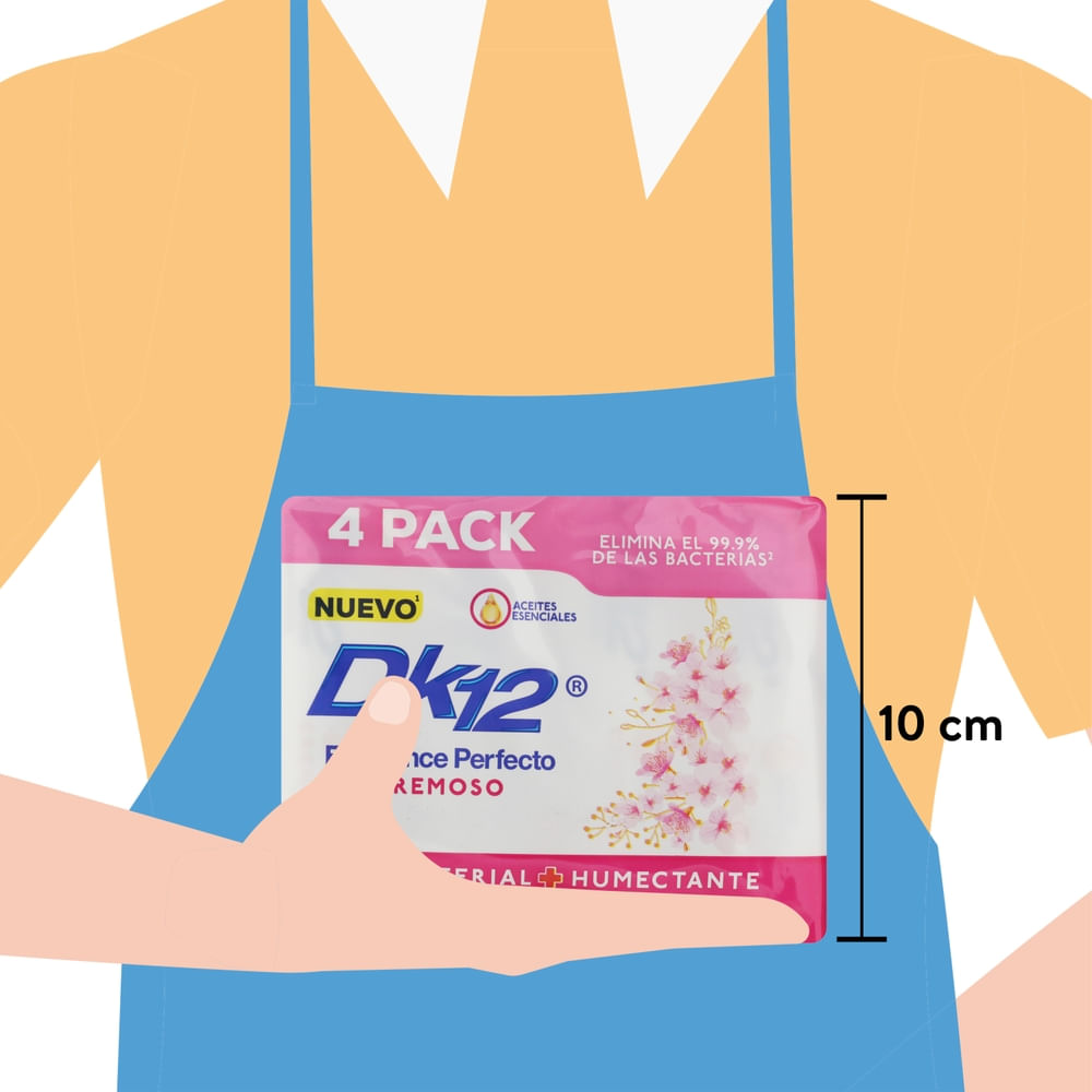 Comprar Jabón Dk12 de tocador cremoso 4 pack - 400 g | Walmart ...