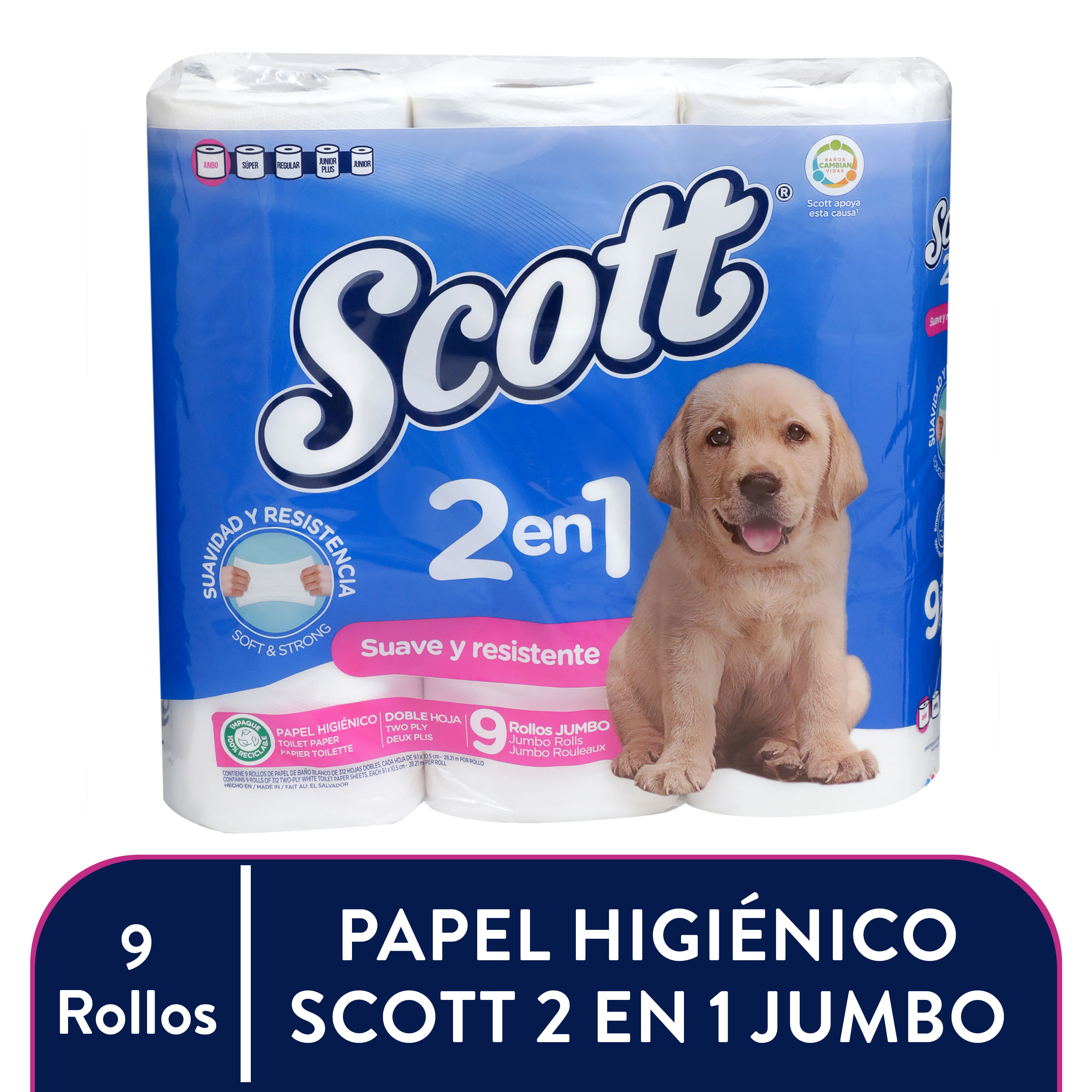 Comprar Scott Papel Higien Rinde Econo 312Hd 9Ea | Walmart Nicaragua