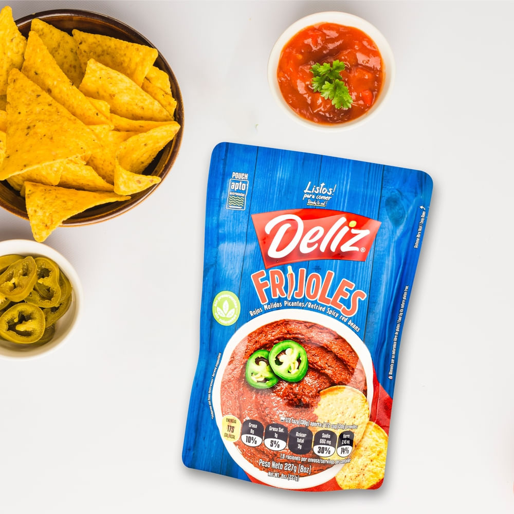 Comprar Deliz Frijoles Molidos Picantes Dp 227Gr | Walmart Nicaragua ...