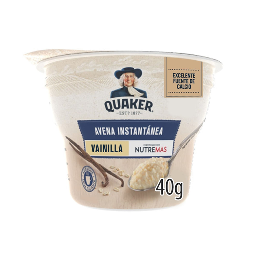 Comprar Avena Quaker instantánea con vainilla - 40 g | Walmart ...