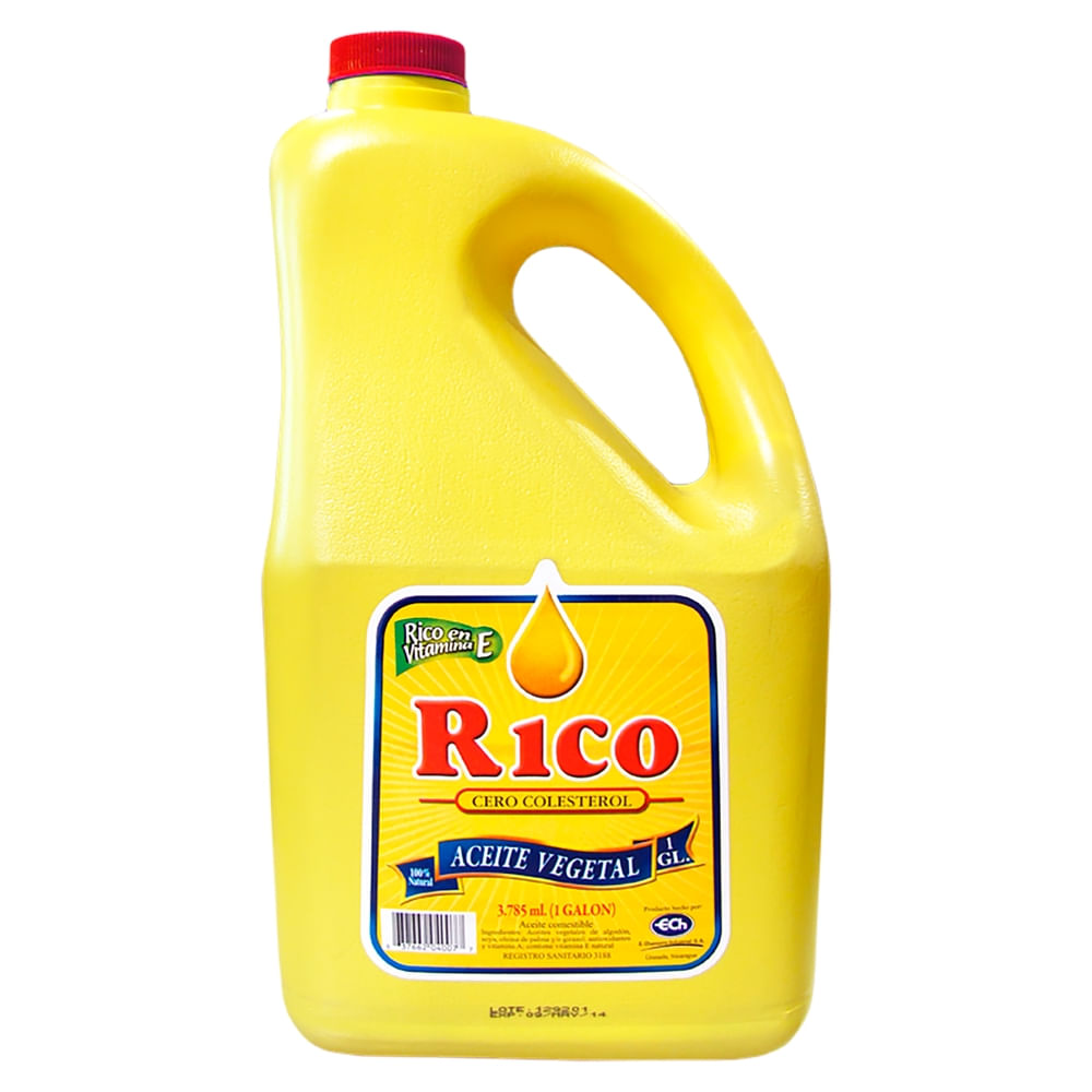 Comprar Aceite Rico vegetal -3785 ml | Walmart Nicaragua - La Unión ...