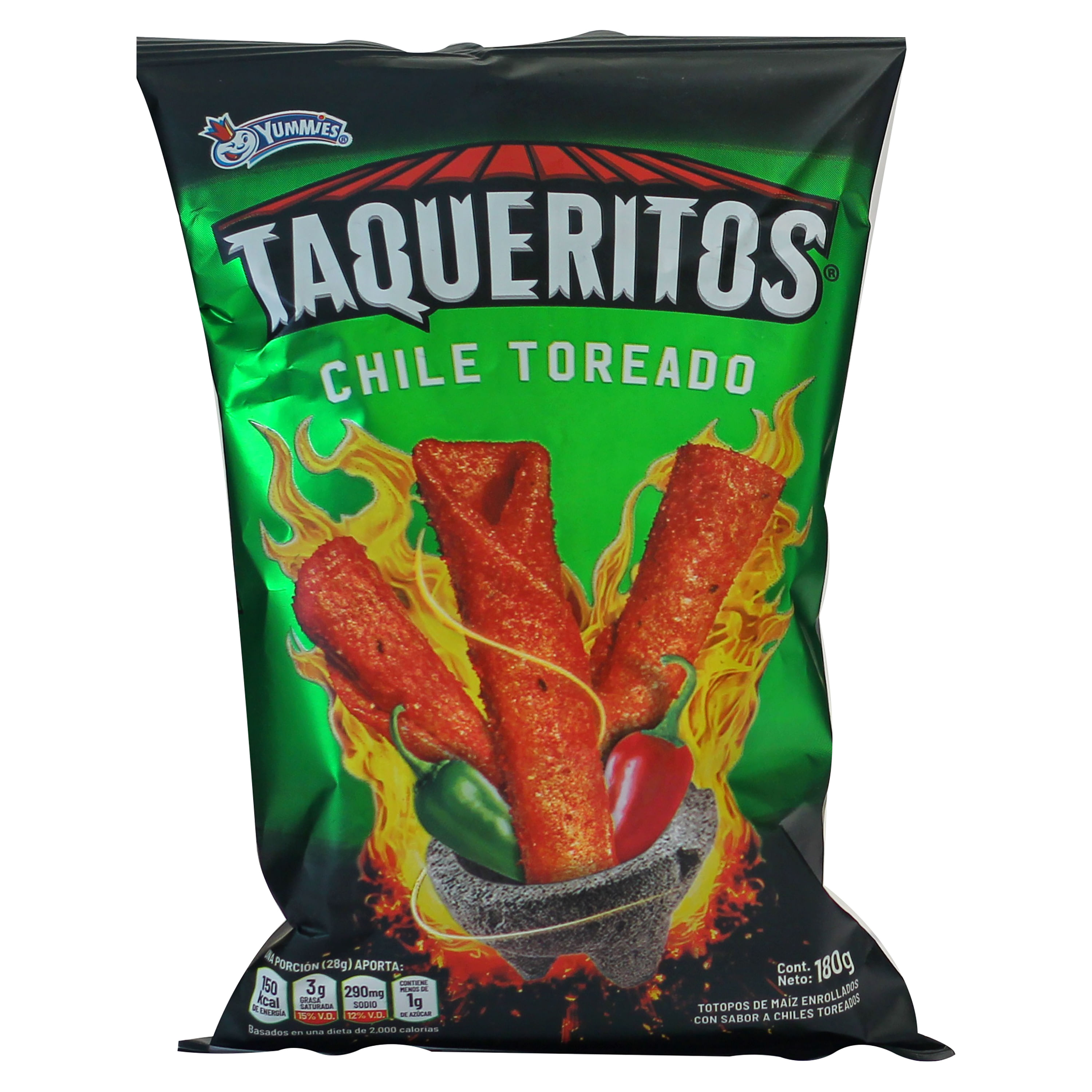 Comprar Snack Yummies taqueritos chile toreado - 180 g | Walmart ...