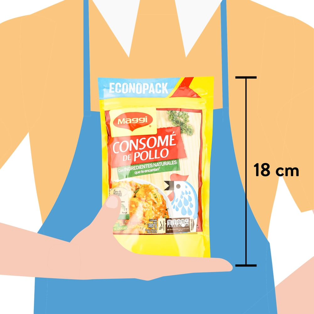 Comprar Maggi Econopack Consome Pollo 380Gr | Walmart Nicaragua