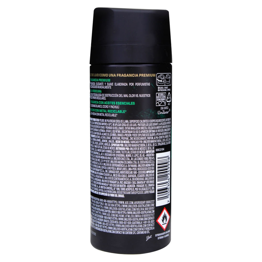 Comprar Desodorante Axe Body Spray Green Geranium - 150 ml | Walmart ...