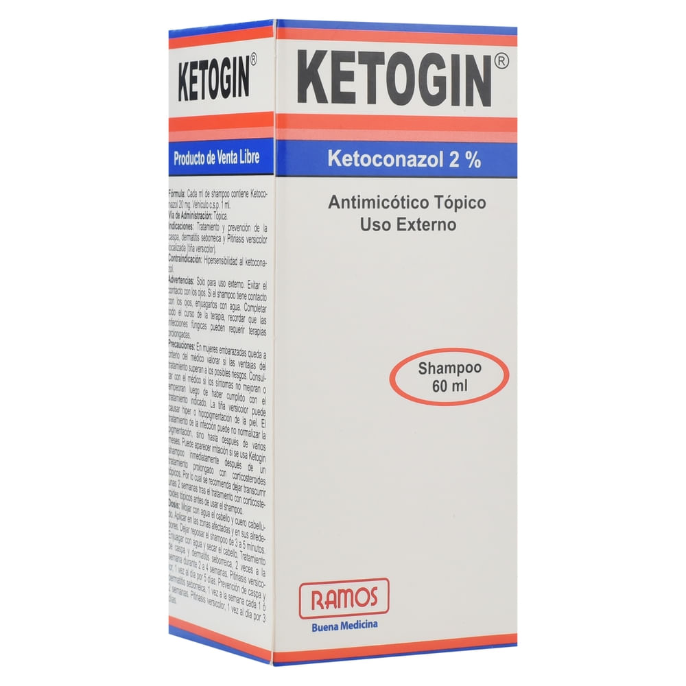 Comprar Ketogin 2% Shampoo 60 Ml | Walmart Nicaragua - La Unión ...