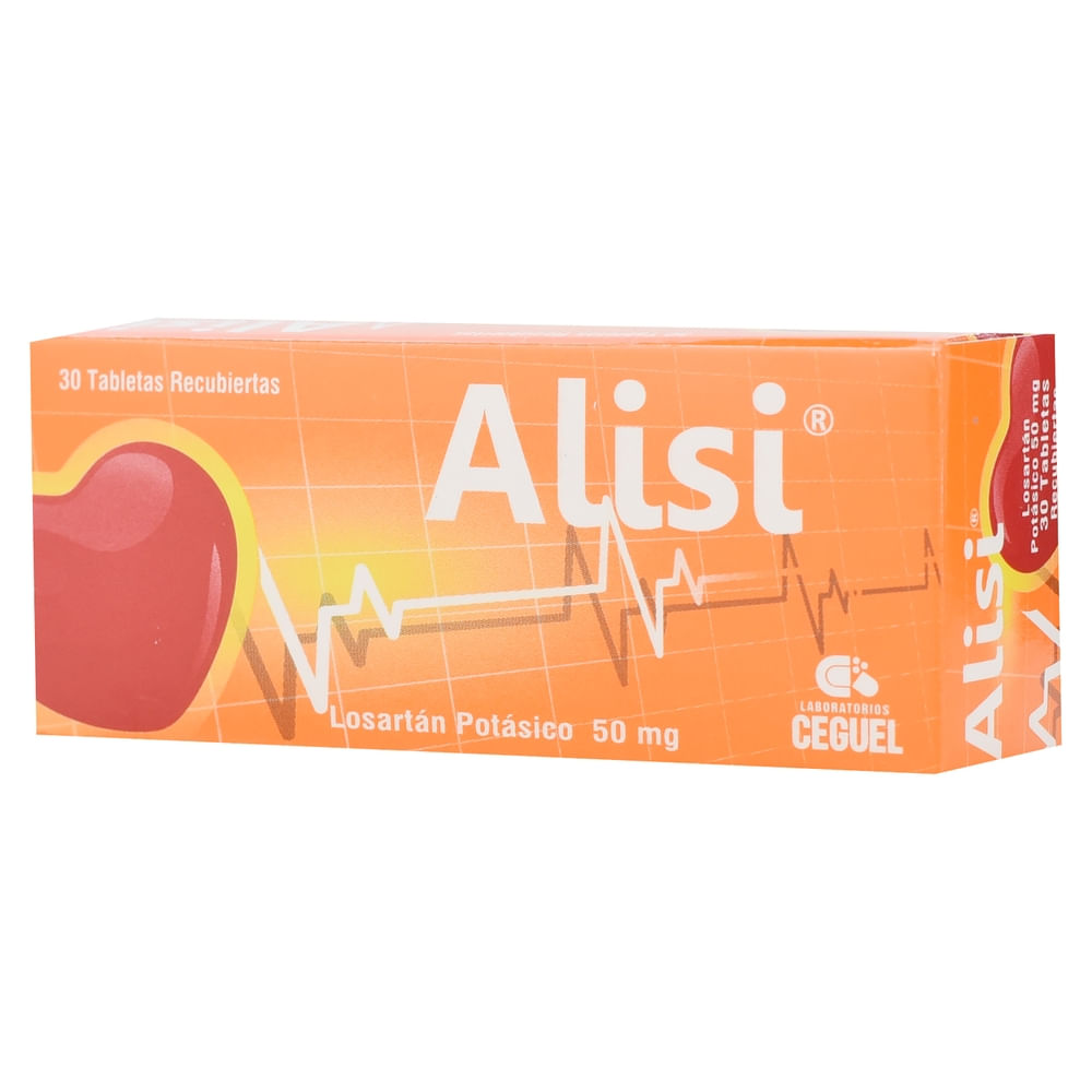 Comprar Alisí Losartan 50 Mg x 30 Unidades | Walmart Nicaragua - La ...