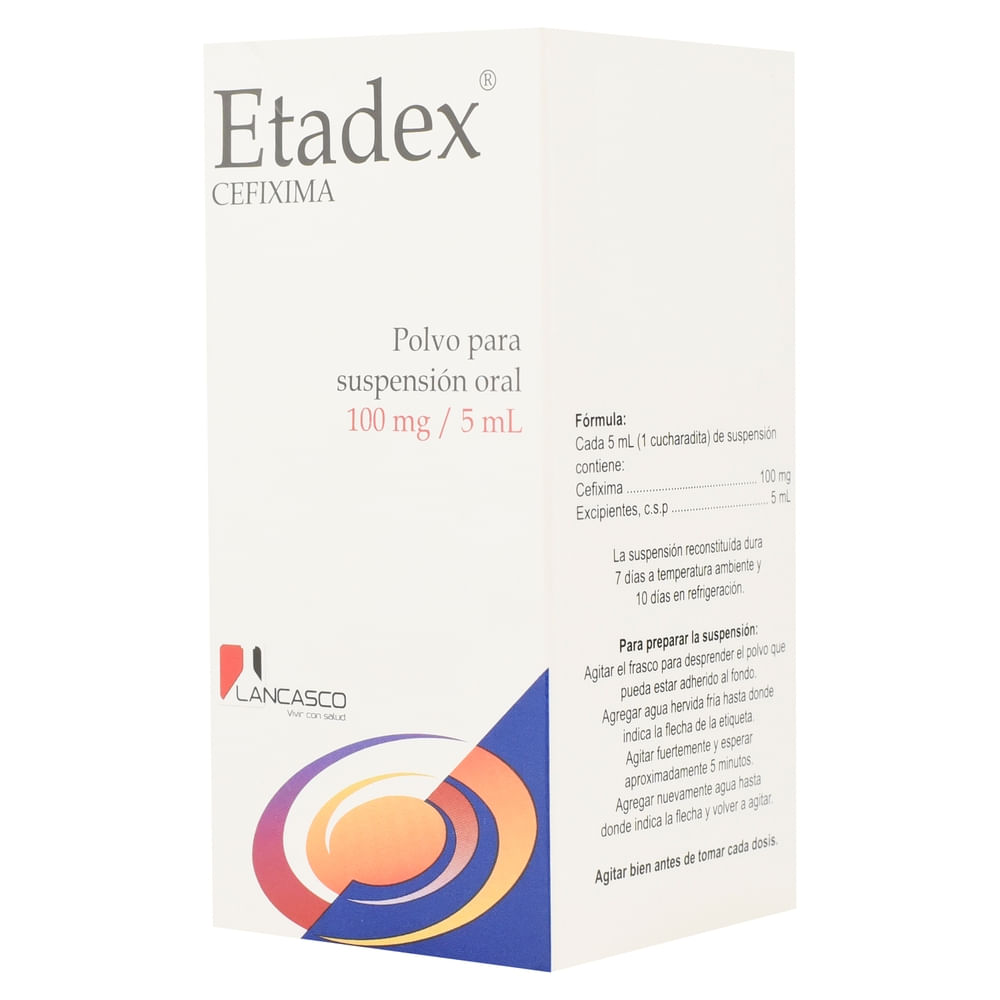Comprar Etadex Suspensíon 100 Mg - 50ml | Walmart Nicaragua