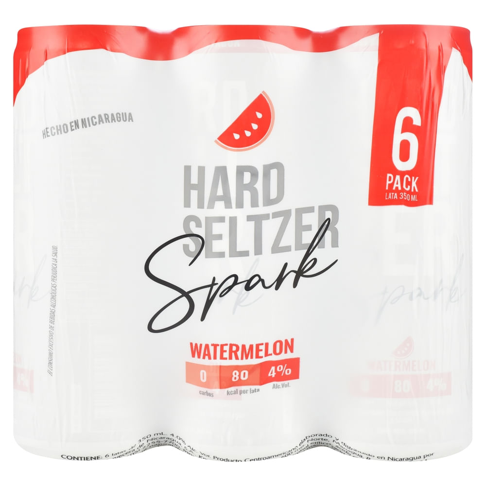 Comprar Watermelon Spark Lata 6pk 2100ml | Walmart Nicaragua