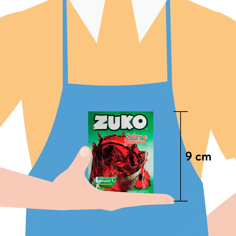 Comprar Bebida En Polvo Zuko Sabor A Jamaica - 20gr| Walmart Nicaragua