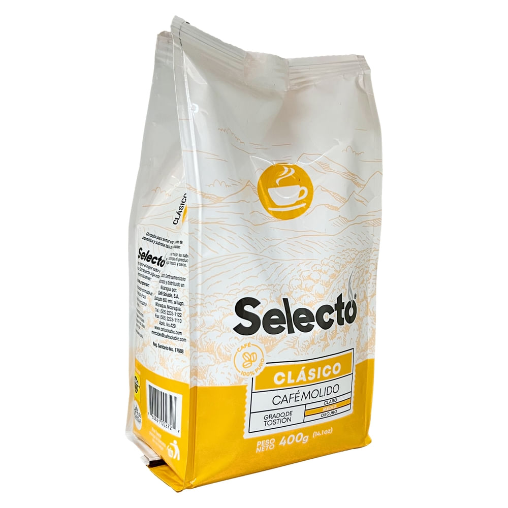 Comprar Café Selecto Molido Clásico - 400 g | Walmart Nicaragua