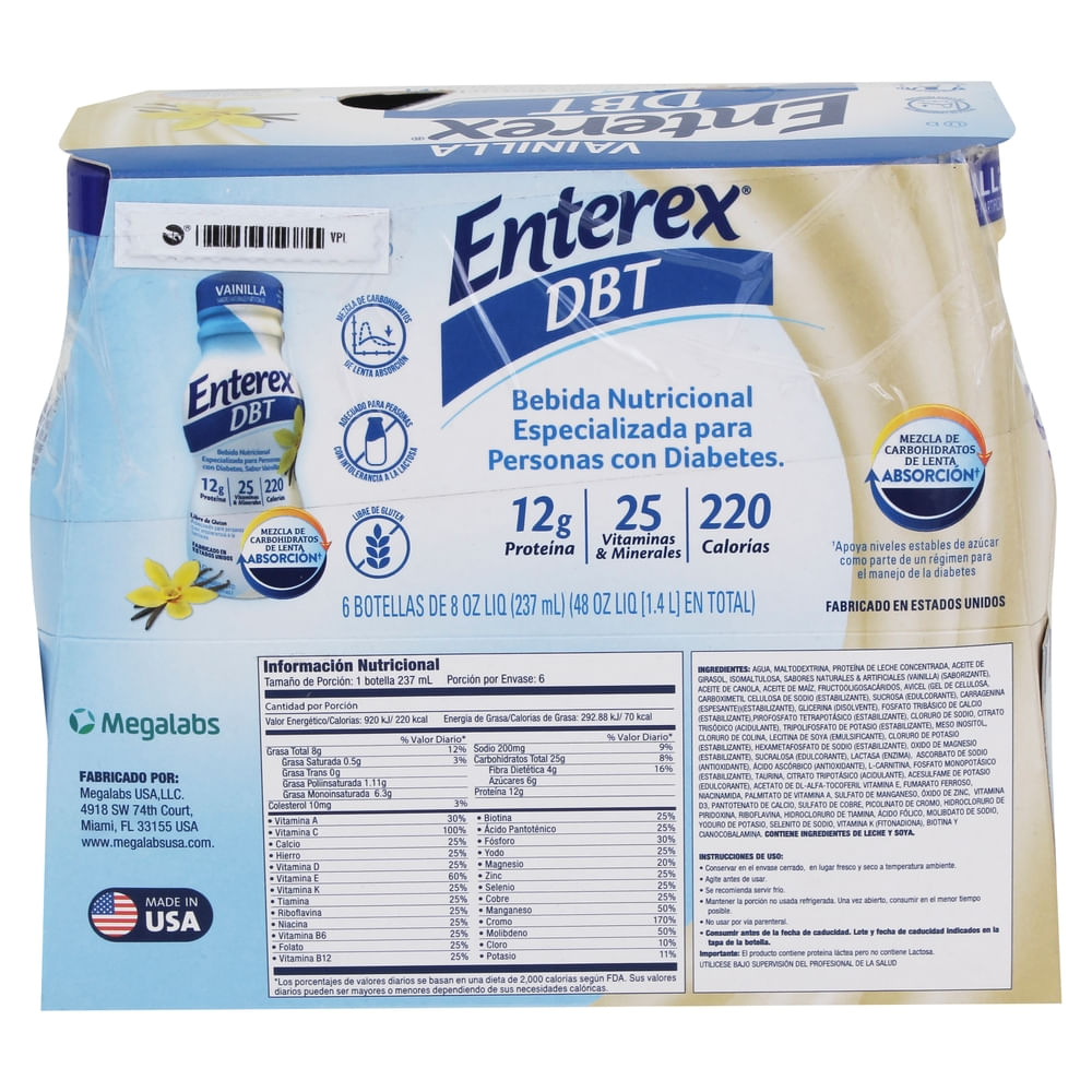 Comprar Bebida Enterex dbt nutricional especializada para personas con ...