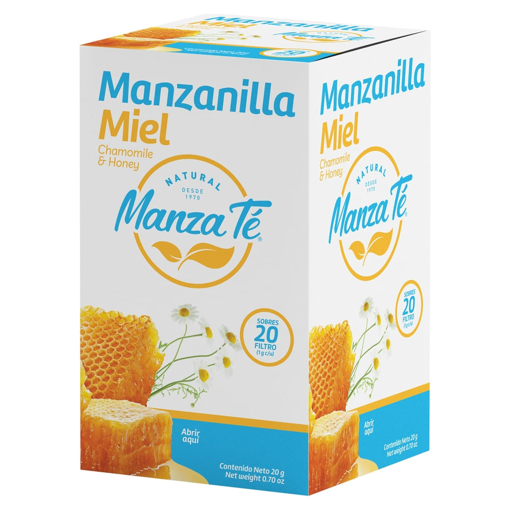 Comprar Te Manzanilla Miel Manza Tè Caja -20 Uds - 20 g | Walmart Nicaragua
