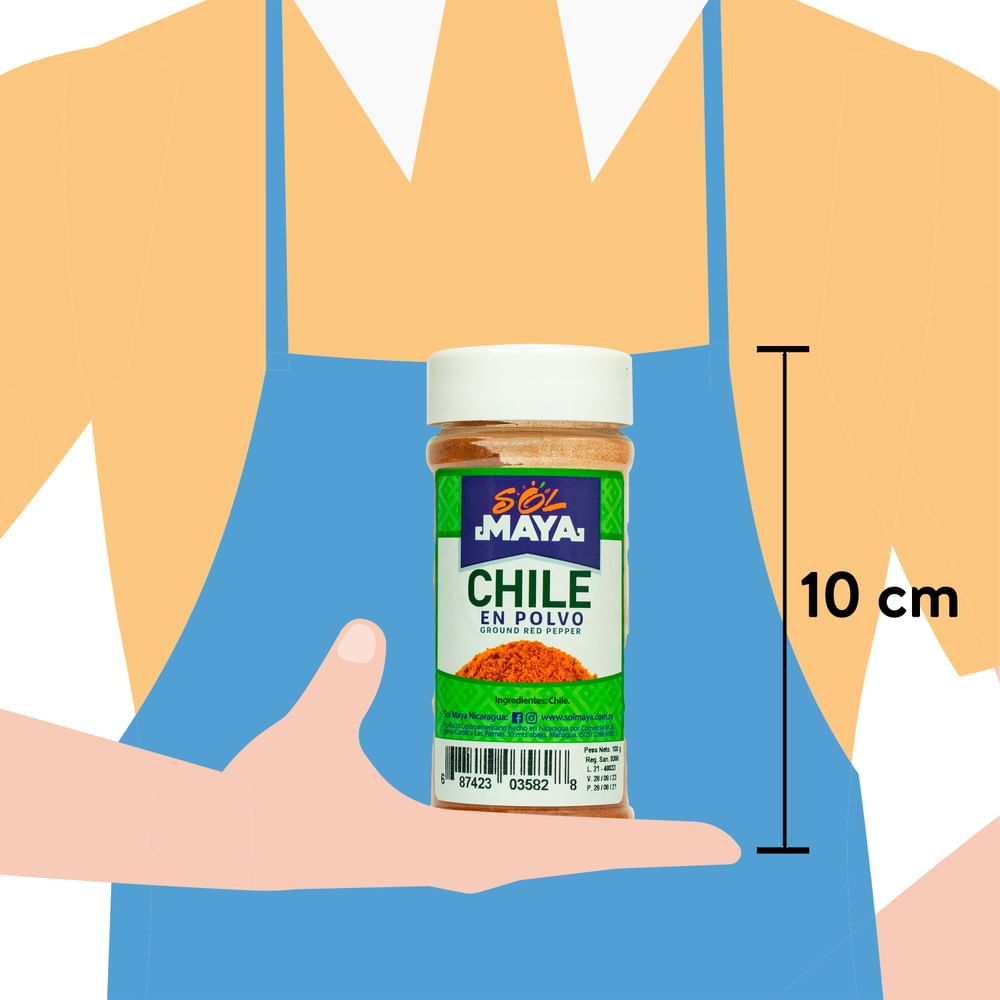 Comprar Chile Polvo Sol Maya - 100 g | Walmart Nicaragua