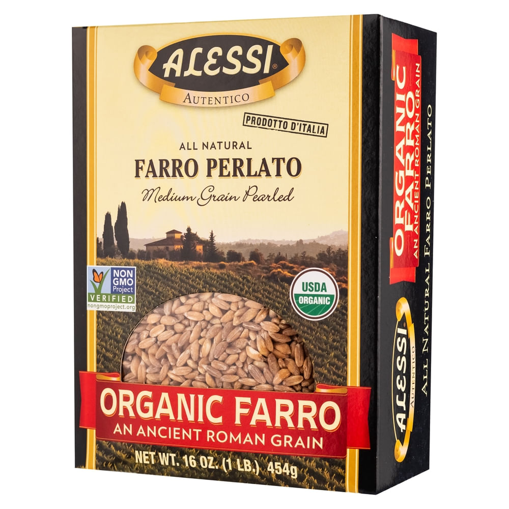 Comprar Arroz orgánico Alessi farro perlado grano medio - 454 g ...