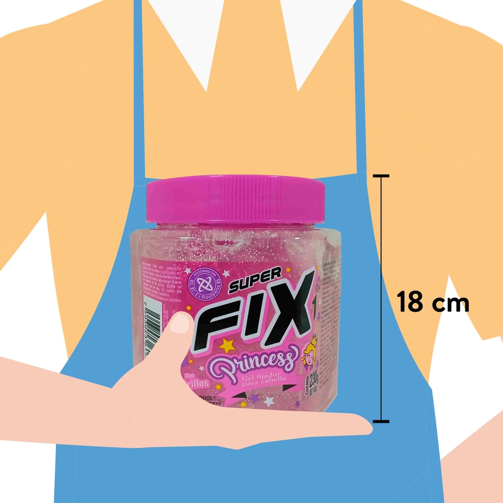 Comprar Gel Super Fix Fijador Princesa - 230 g | Walmart Nicaragua ...