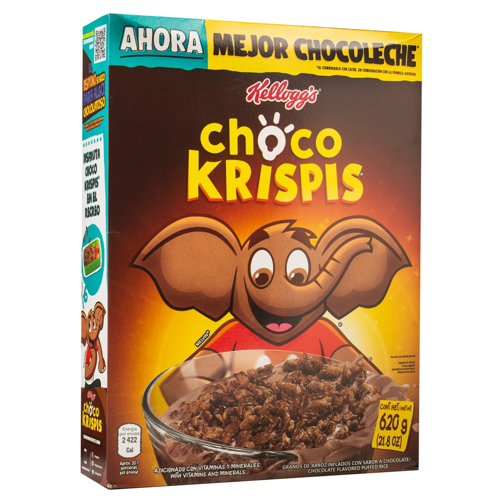 Comprar Cereal Kellogg's Choco Krispis Sabor A Chocolate - 620 g ...