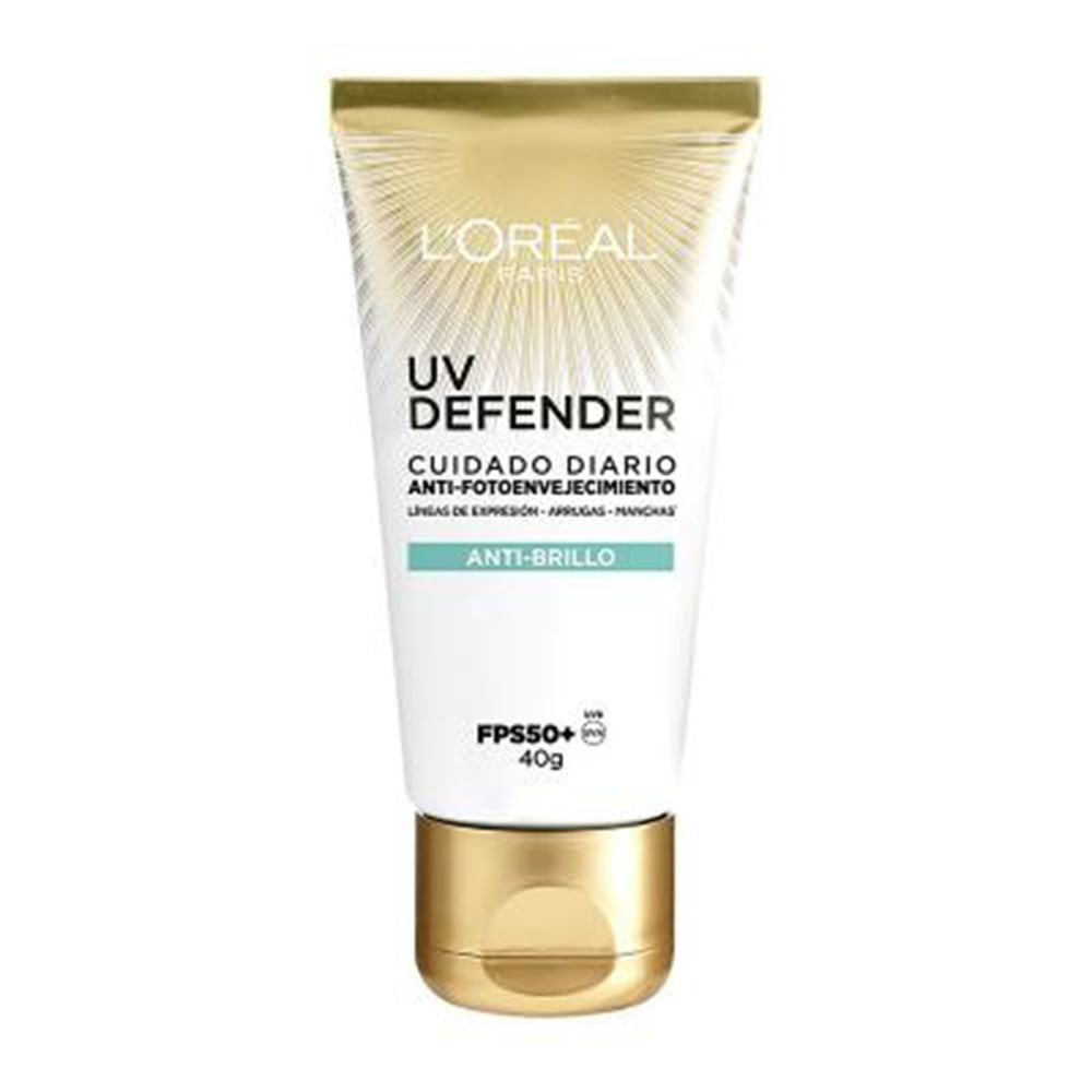 Comprar Protector Solar L'Oréal Paris UV Defender Antibrillo sin color ...