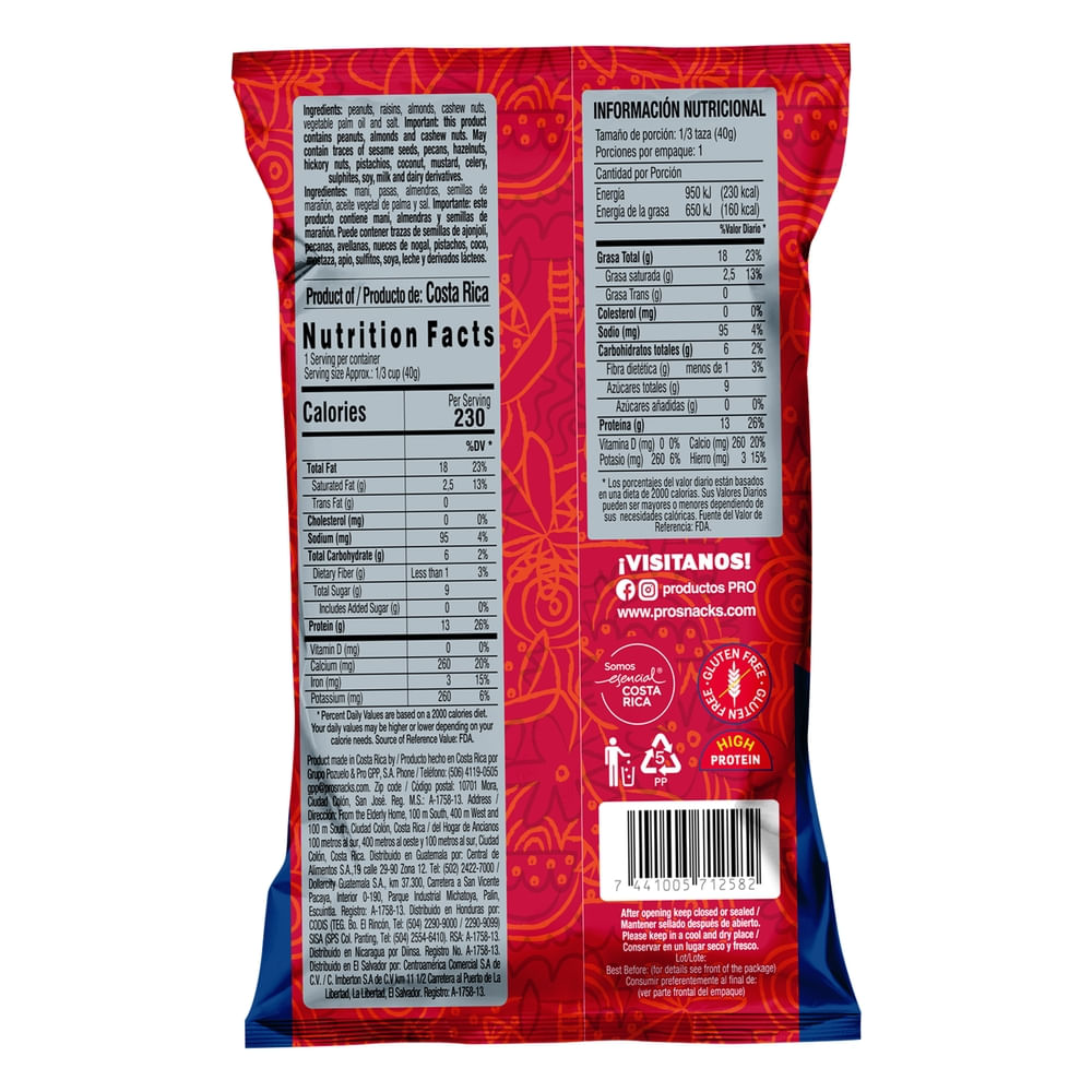 Comprar Semilla Pro mixta paquete -40 g | Walmart Nicaragua