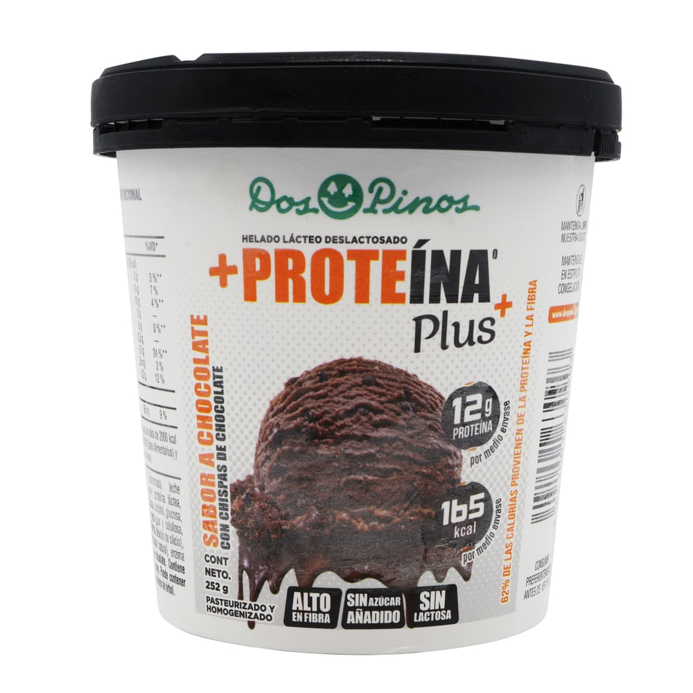 Comprar Helado Dos Pinos proteína chocolate con chispas de chocolate ...
