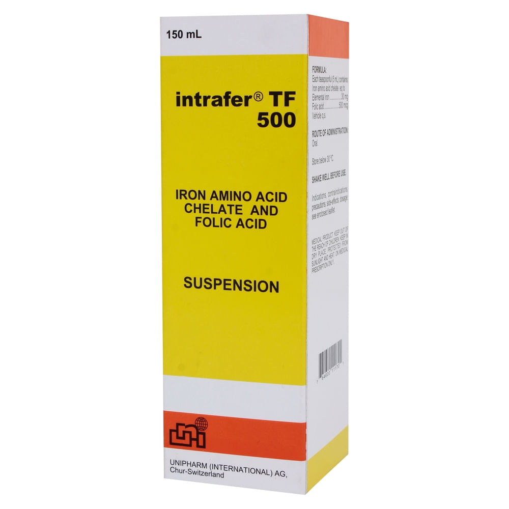 Comprar Intrafer Tf-500 Unipharm Suspension Oral - 150ml | Walmart ...