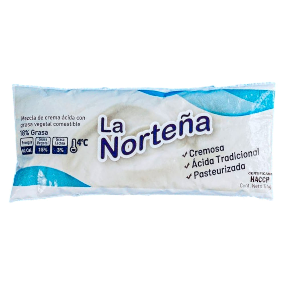 Comprar Crema La Norteña acida -114 g | Walmart Nicaragua - Walmart ...