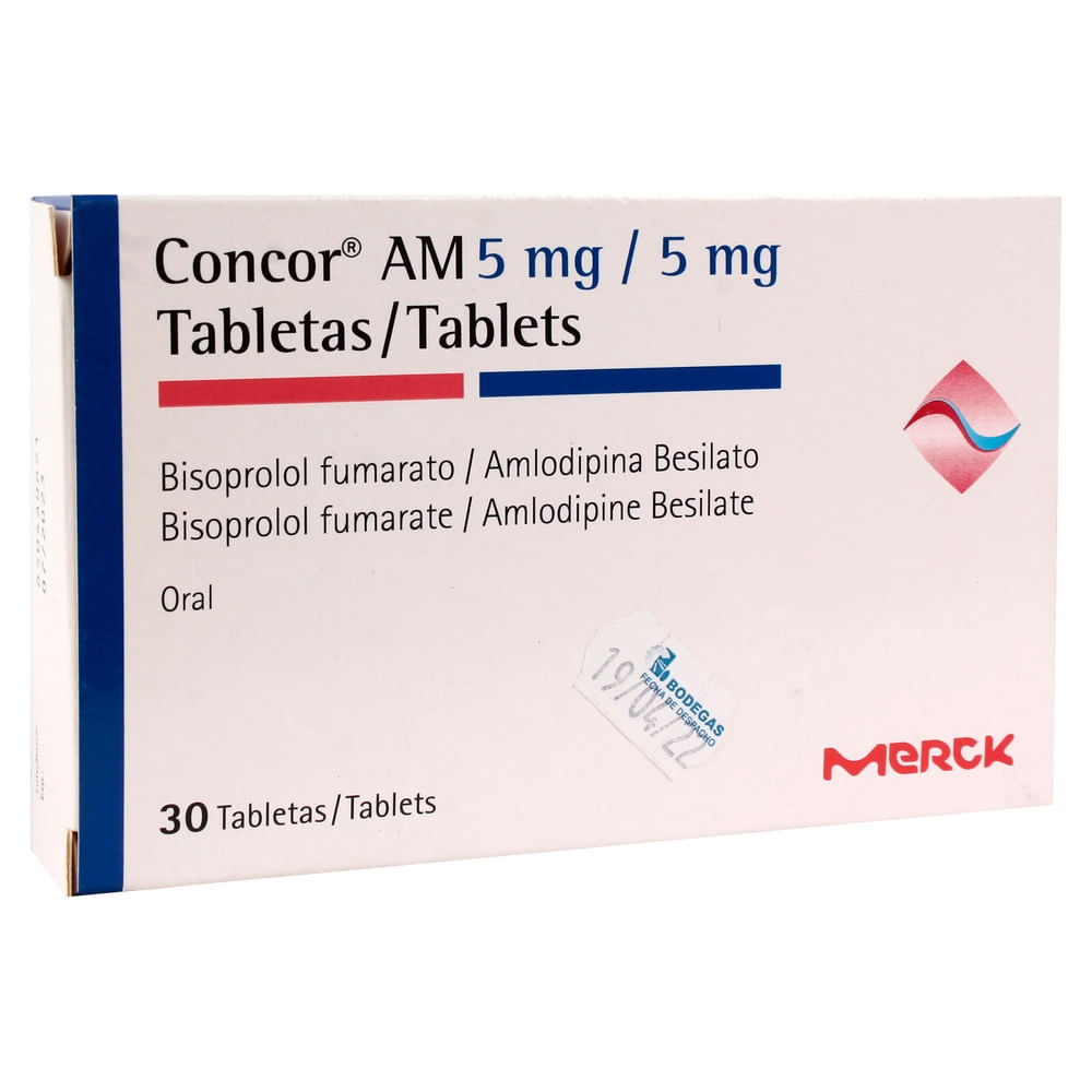 Comprar Concor Am Tab 5 Mg 5 Mg X 30 Unidad | Walmart Nicaragua