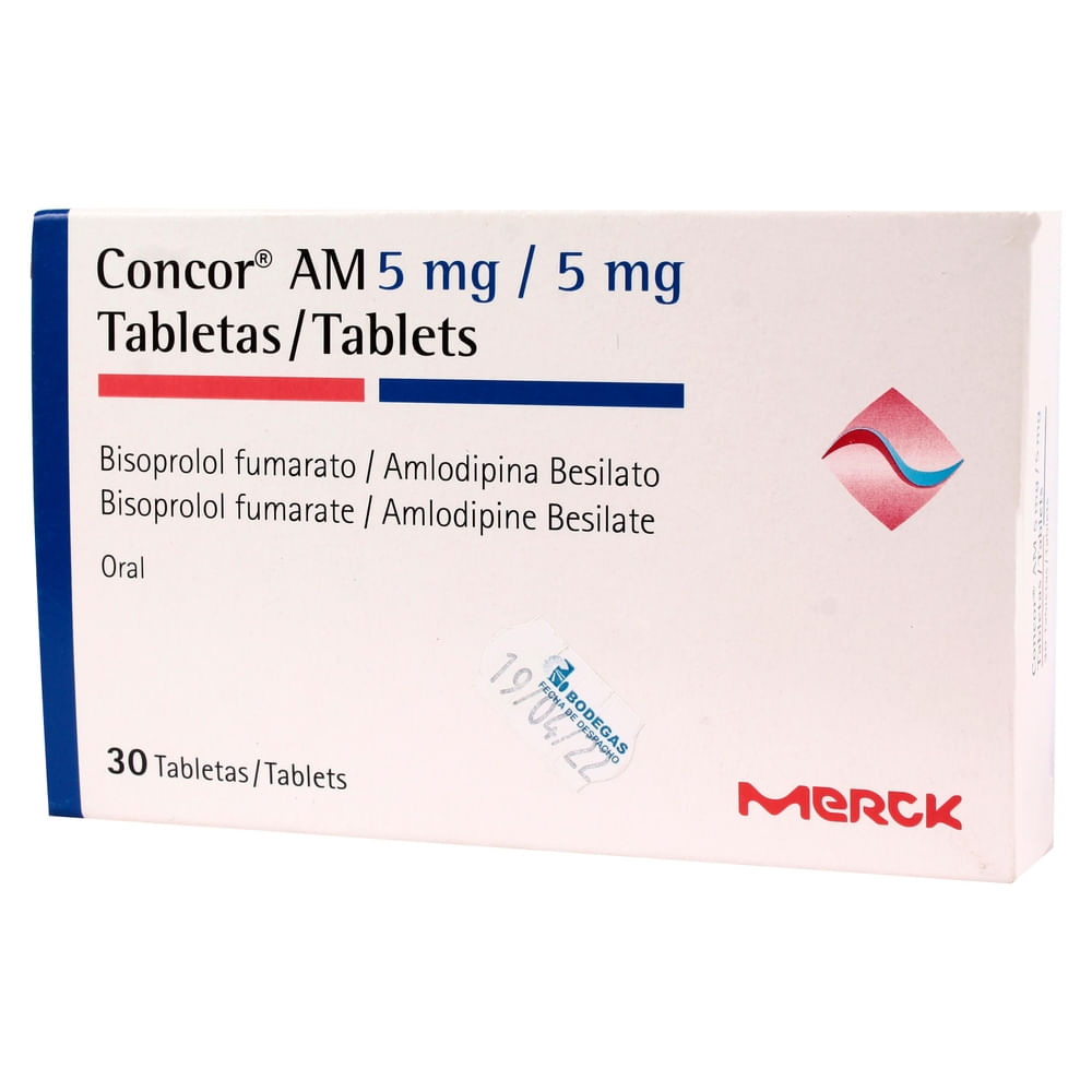 Comprar Concor Am Tab 5 Mg 5 Mg X 30 Unidad | Walmart Nicaragua